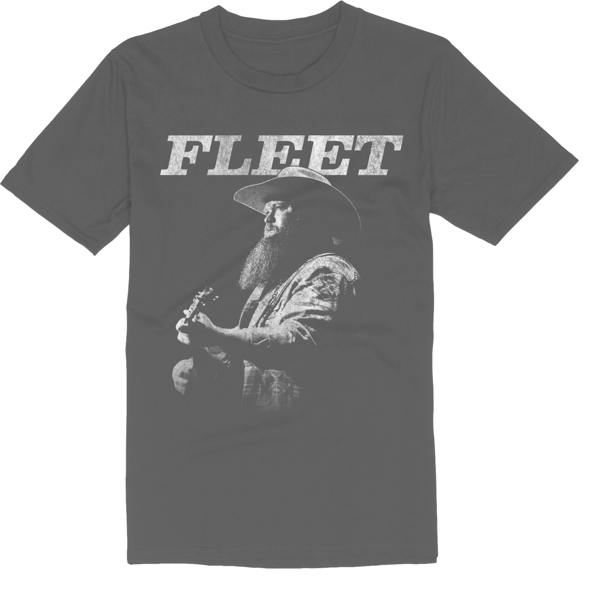 2025 Larry Fleet Faded Photo Tee – Larry Fleet Official Merchandise