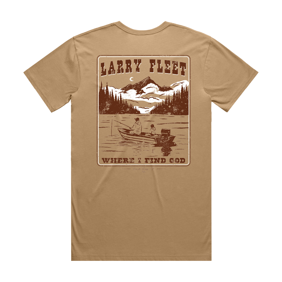 2025 Larry Fleet Fishing Tee – Larry Fleet Official Merchandise