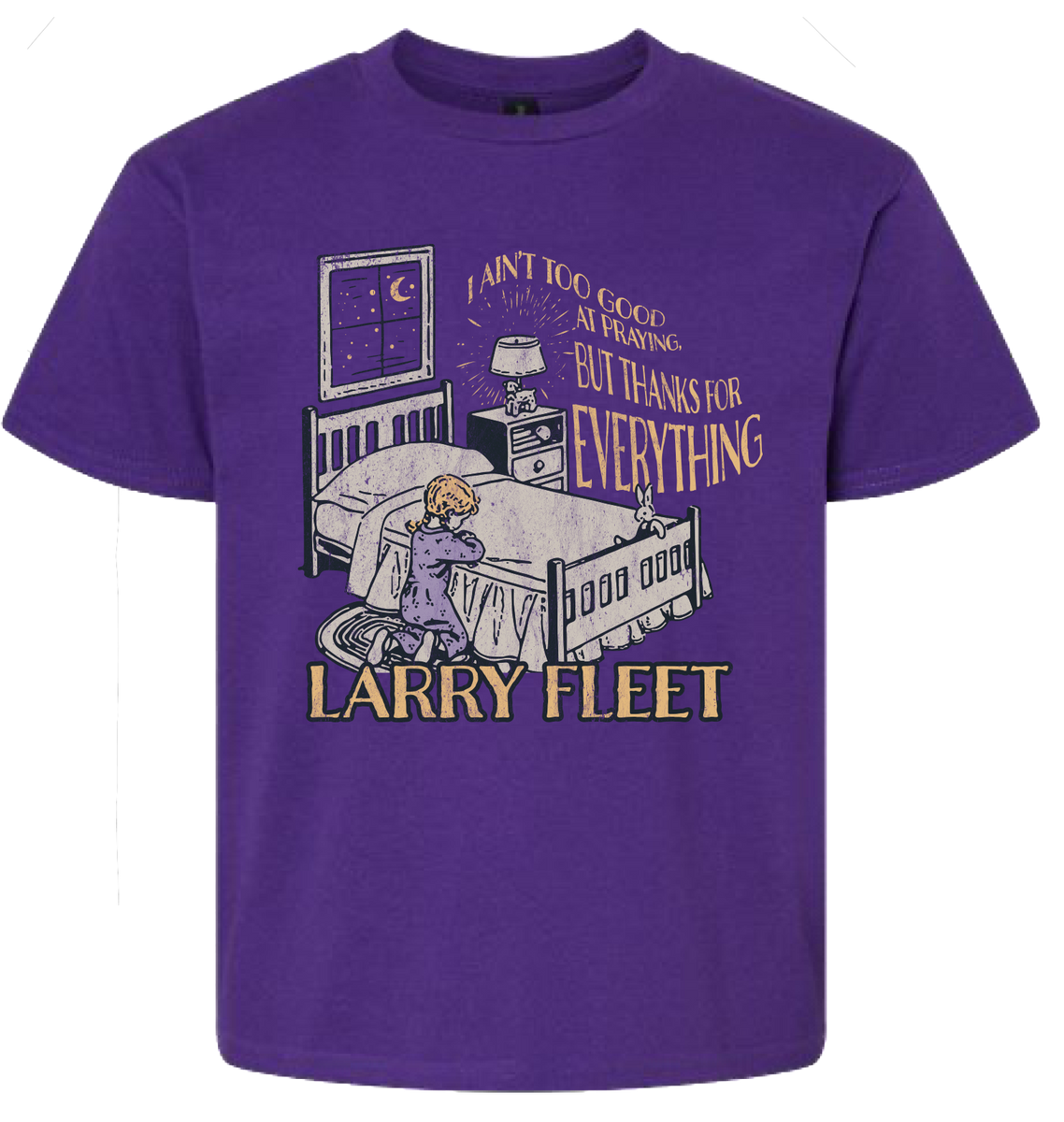 2025 Girls Prayer Tee – Larry Fleet Official Merchandise