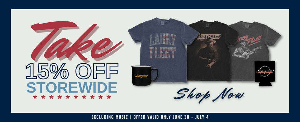 Larry Fleet Official Merchandise