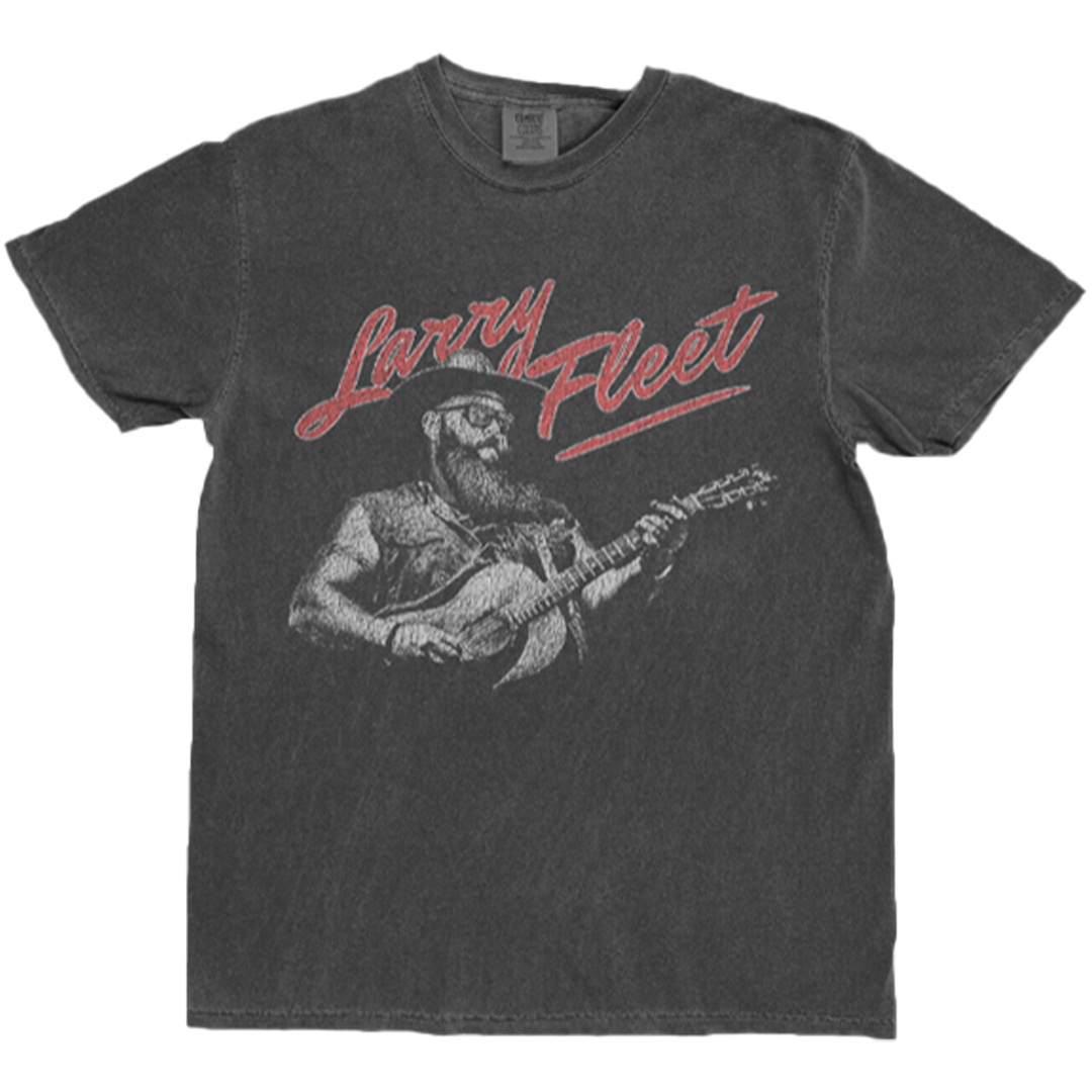 2023 Larry Fleet Vintage Portrait Tee – Larry Fleet Official Merchandise